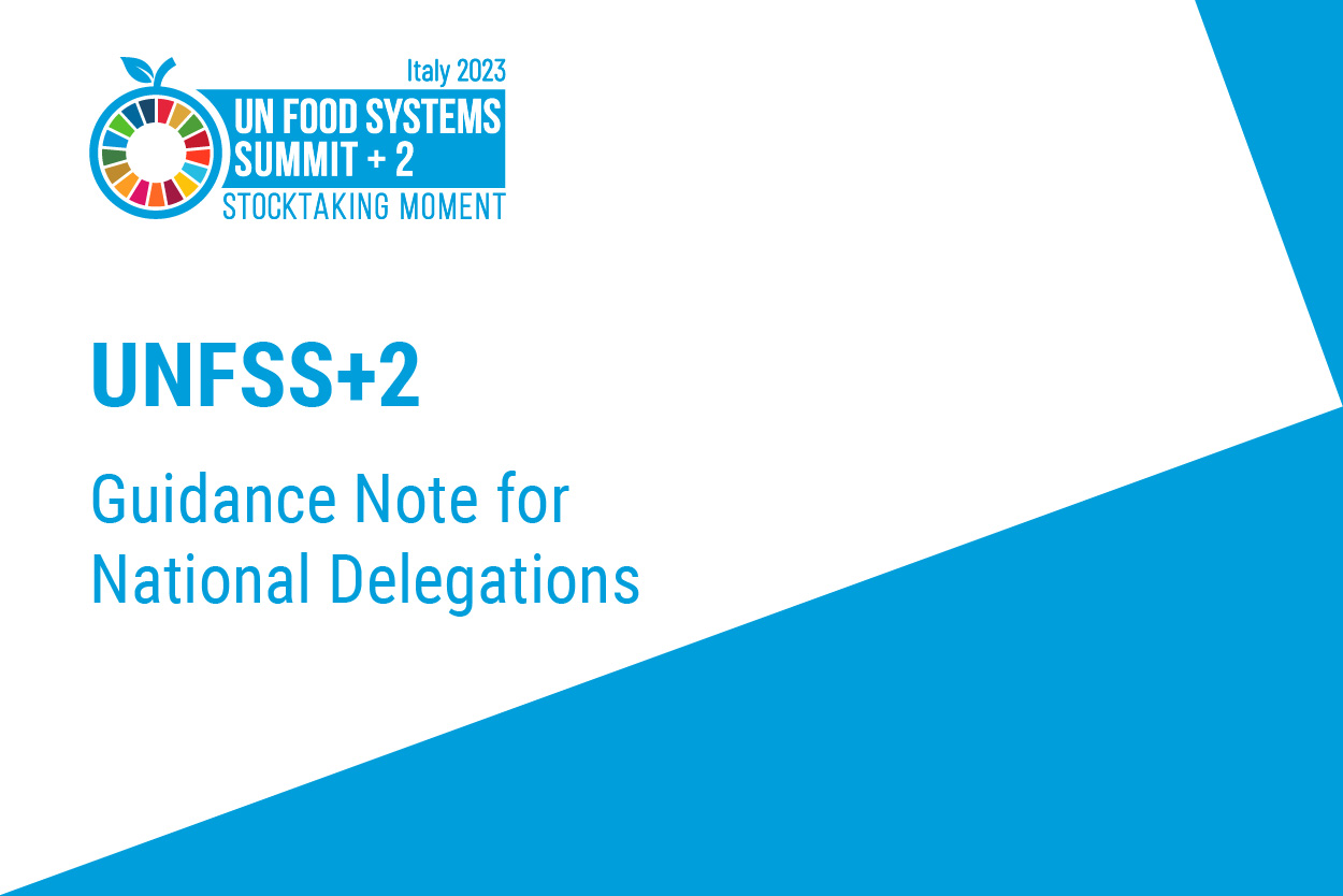 Overview and Updates | UN Food Systems Coordination Hub