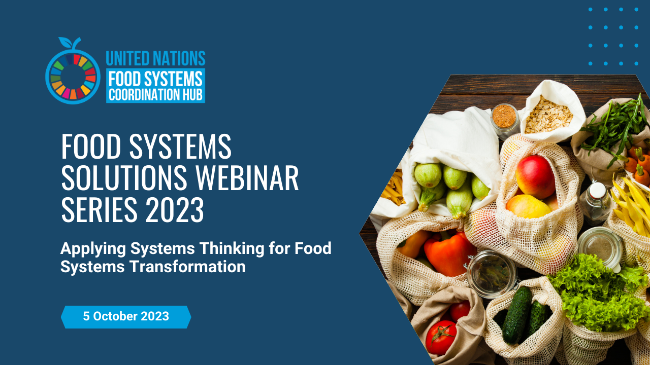 Food Systems Solutions Webinars